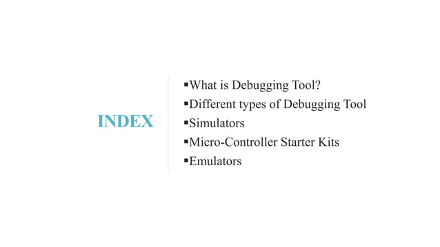 Debugging Tools.pptx