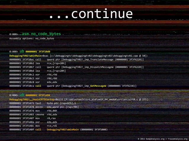 Debugging TV Frame 0x02 | PPT