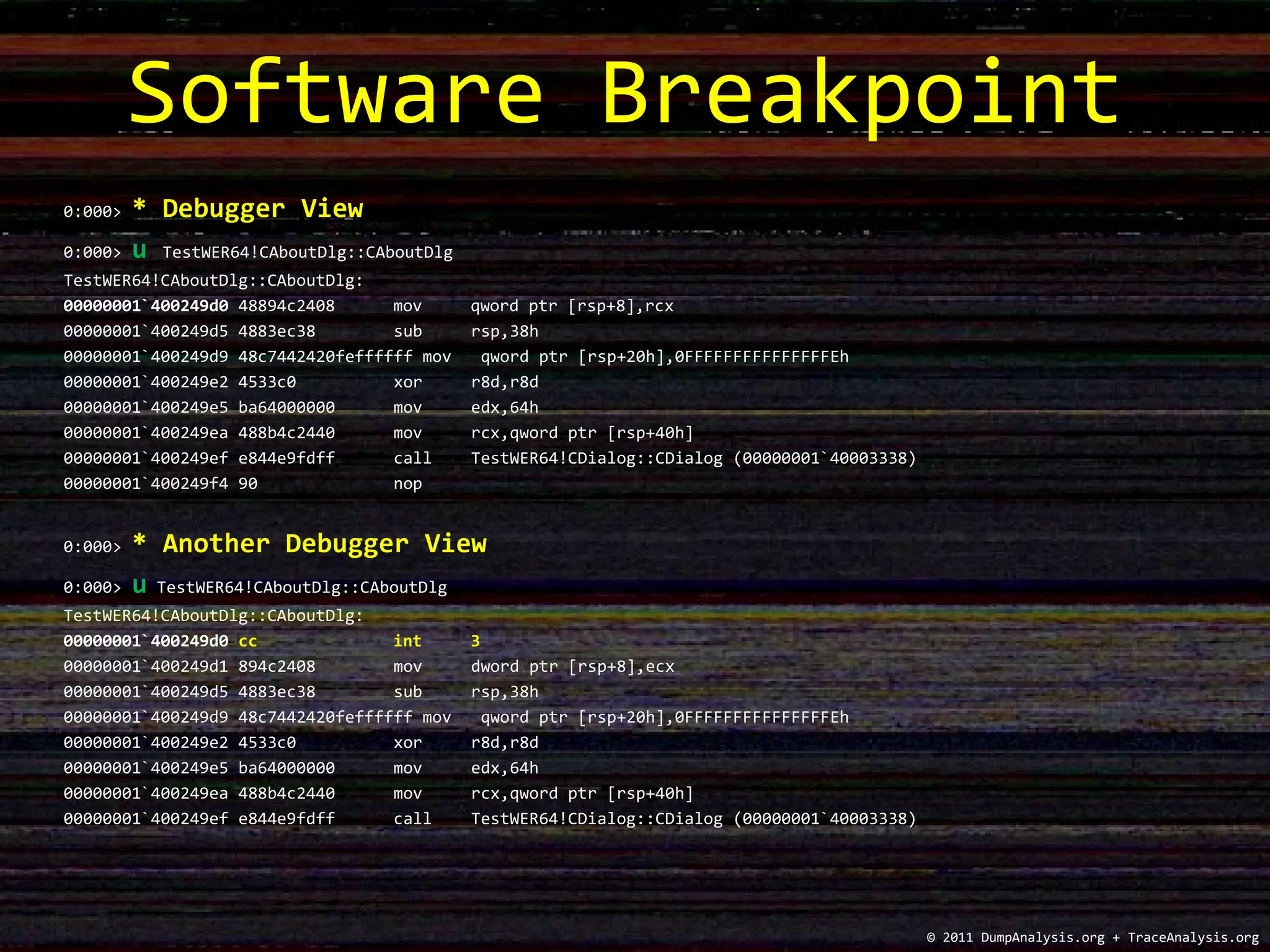 Debugging TV Frame 0x05 | PPT