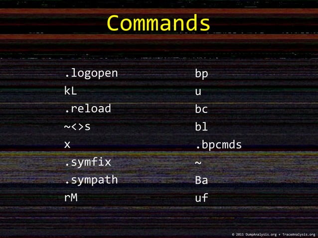 Debugging TV Frame 0x05 | PPT