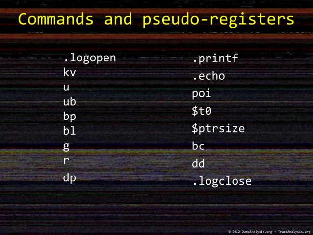 Debugging TV Frame 0x06 | PPT