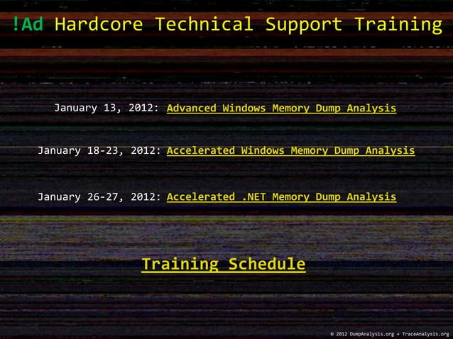 Debugging TV Frame 0x06 | PPT