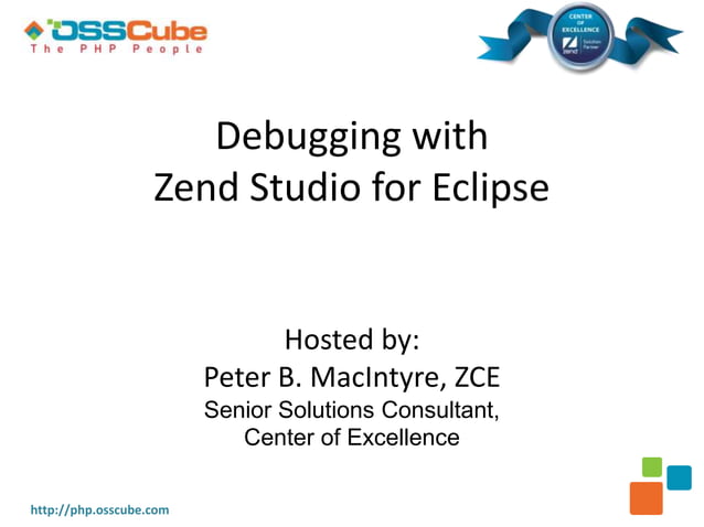 Debugging with Zend Studio for Eclipse | PPT