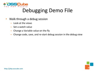 Debugging with Zend Studio for Eclipse | PPT