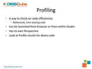 Debugging with Zend Studio for Eclipse | PPT