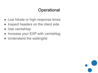 Debugging your varnish instance | PDF
