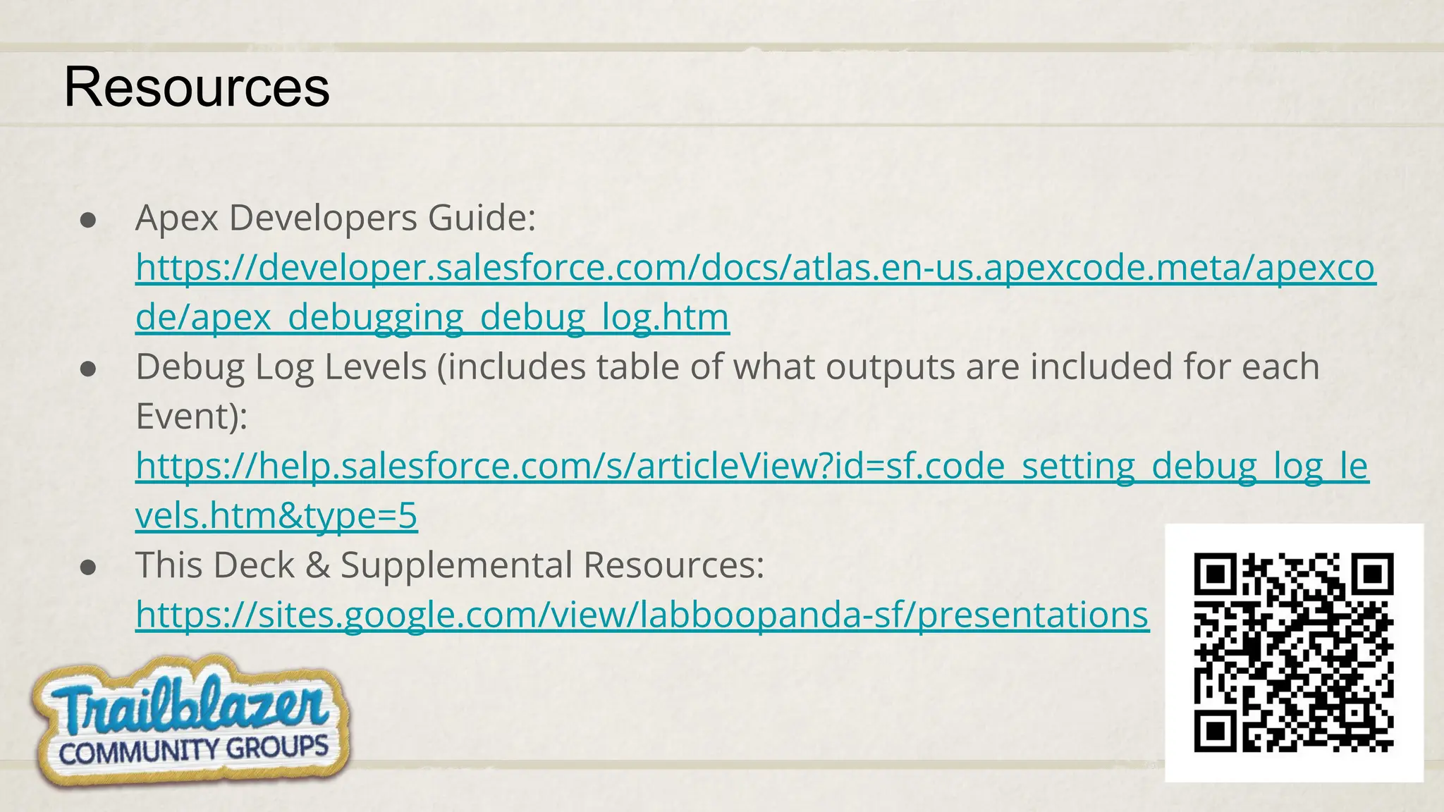 Buckeye Dreamin' 2023: De-fogging Debug Logs | PDF