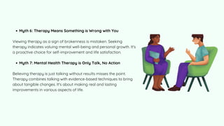 Debunking 7 Common Myths About Therapy | Solh Wellness | PDF
