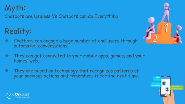 Debunking the Myths of ChatBots | PPT