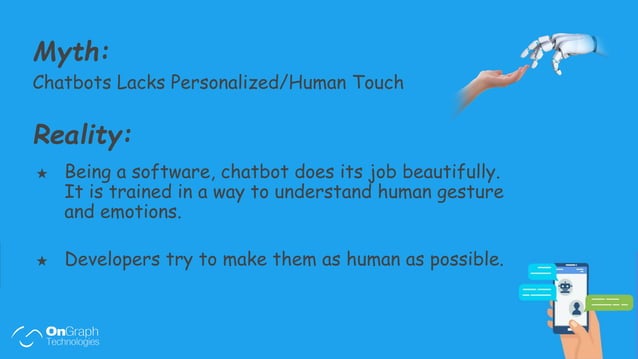 Debunking the Myths of ChatBots | PPT