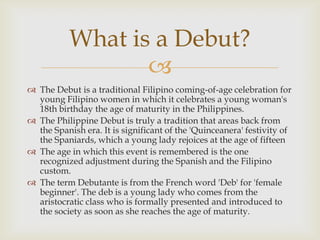 Debut final for Anthro | PPTX