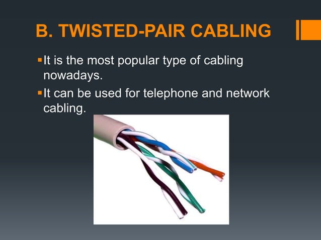 Types of Ethernet Cable | PPTX