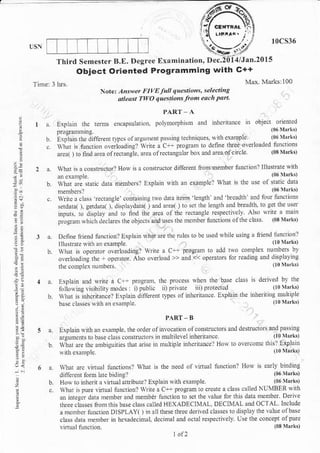 3rd Semester (December; January-2014)Computer Science and Information Science Engineering ...