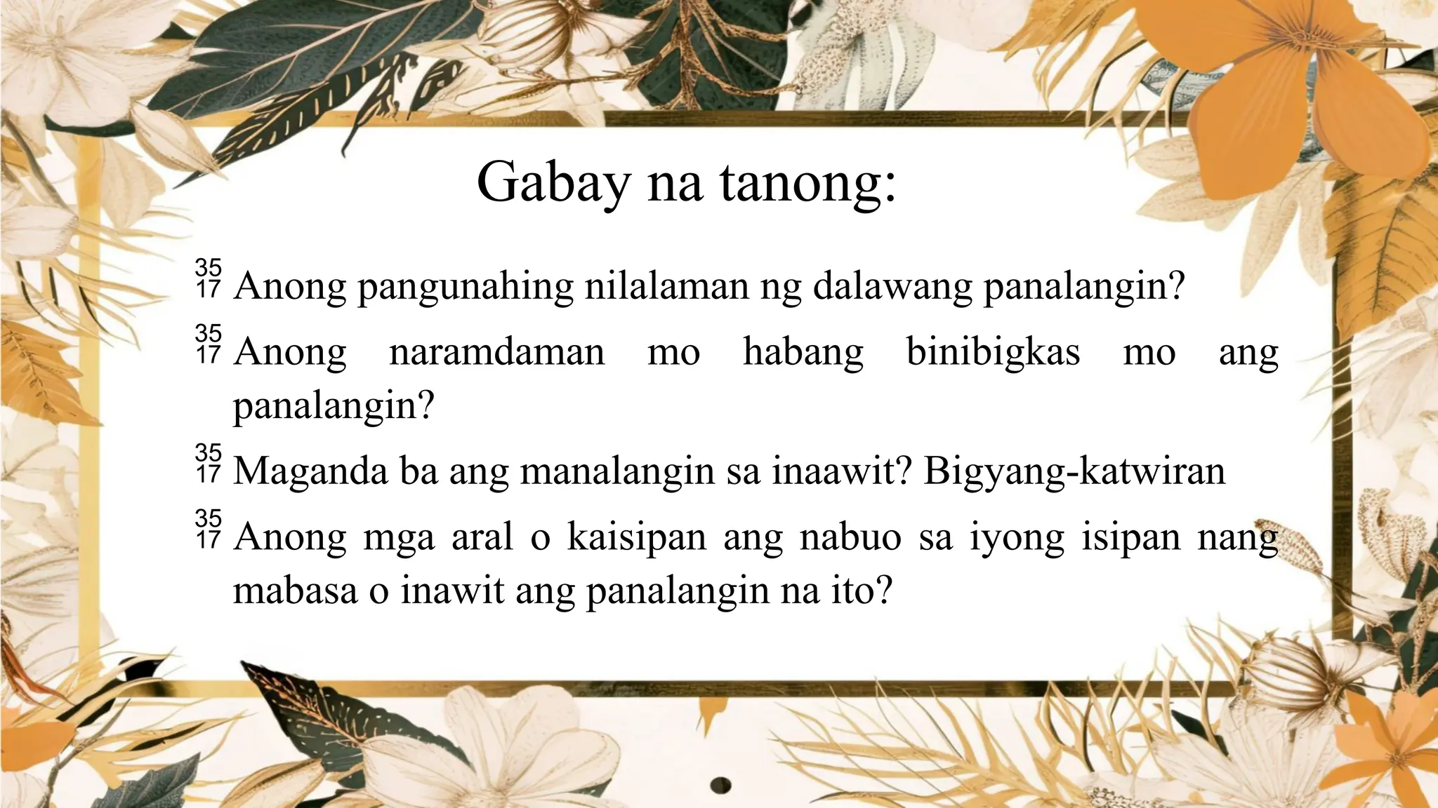 Ama Namin (Mga panalangin na nagsasabuhay sa Hesukristo) | PPTX