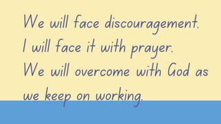 Facing Discouragement | PPT