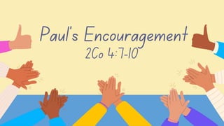 Facing Discouragement | PPT