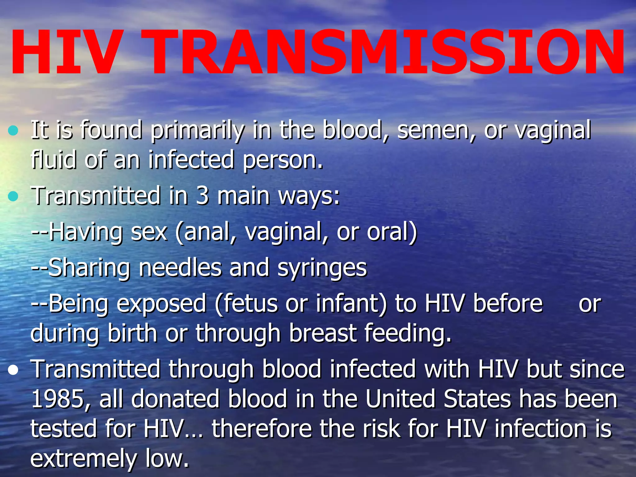 STDs and HIV | PPT