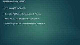 Salesforce Apex Hours:-Mitigate with Mono-Purpose Microservices | PPT