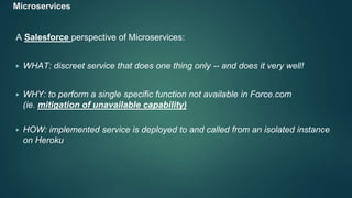 Salesforce Apex Hours:-Mitigate with Mono-Purpose Microservices | PPT