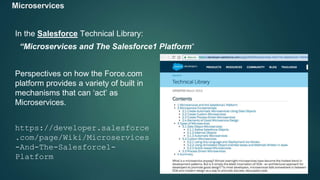 Salesforce Apex Hours:-Mitigate with Mono-Purpose Microservices | PPT