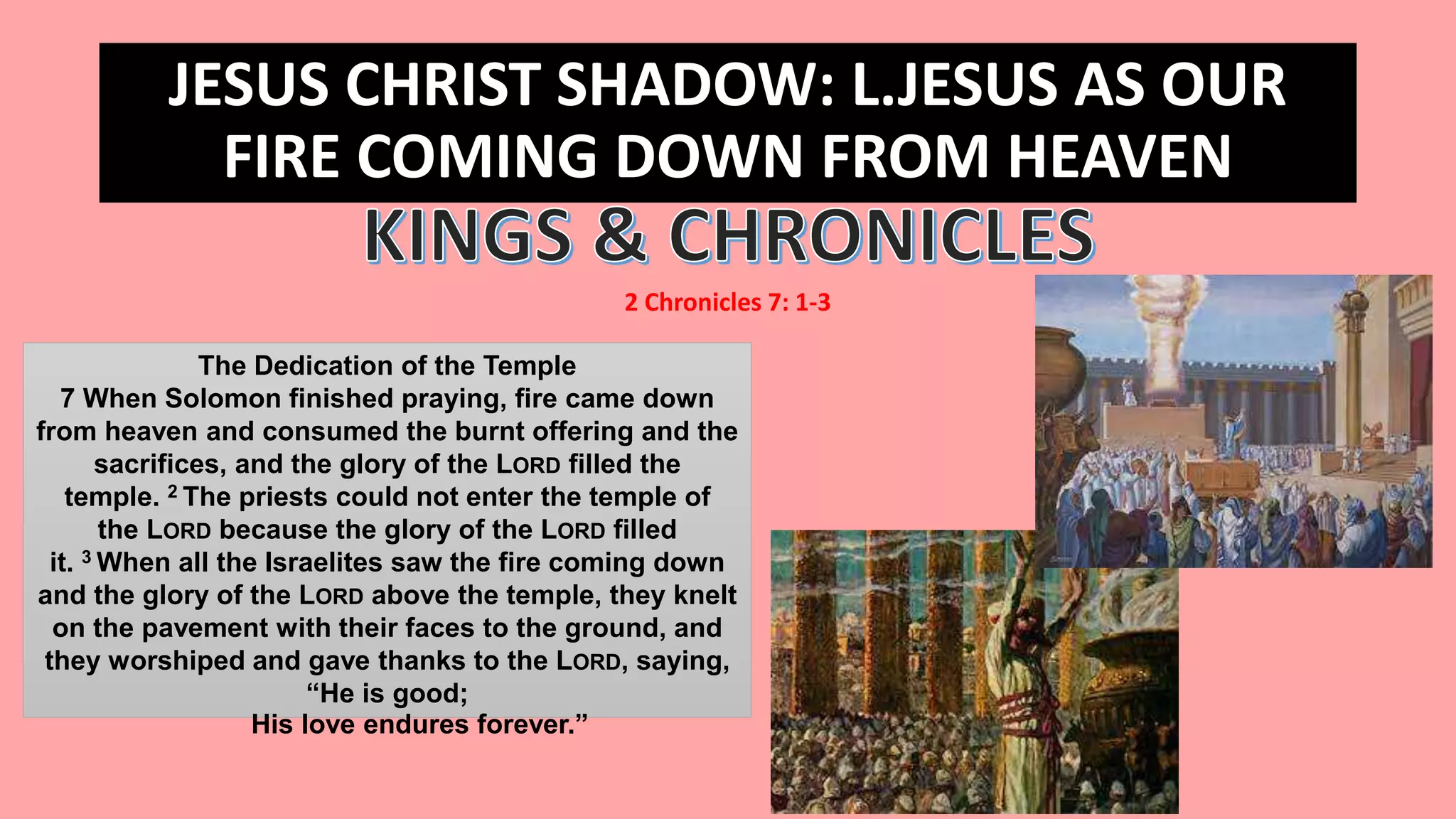Dec 17 _JESUS FORESHADOWED IN THE BOOKS OF THE BIBLE | PPT