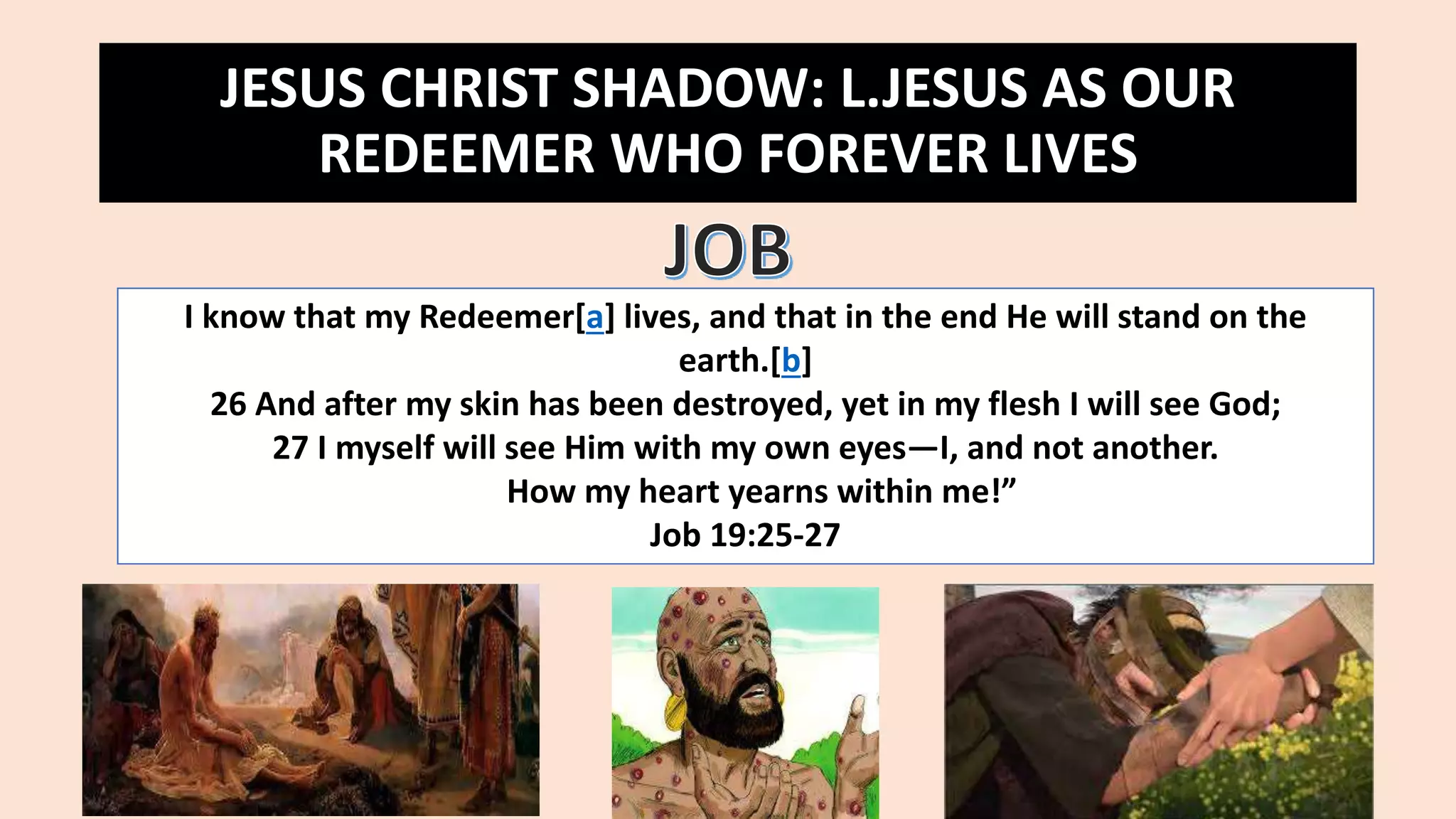 Dec 17 _JESUS FORESHADOWED IN THE BOOKS OF THE BIBLE | PPT