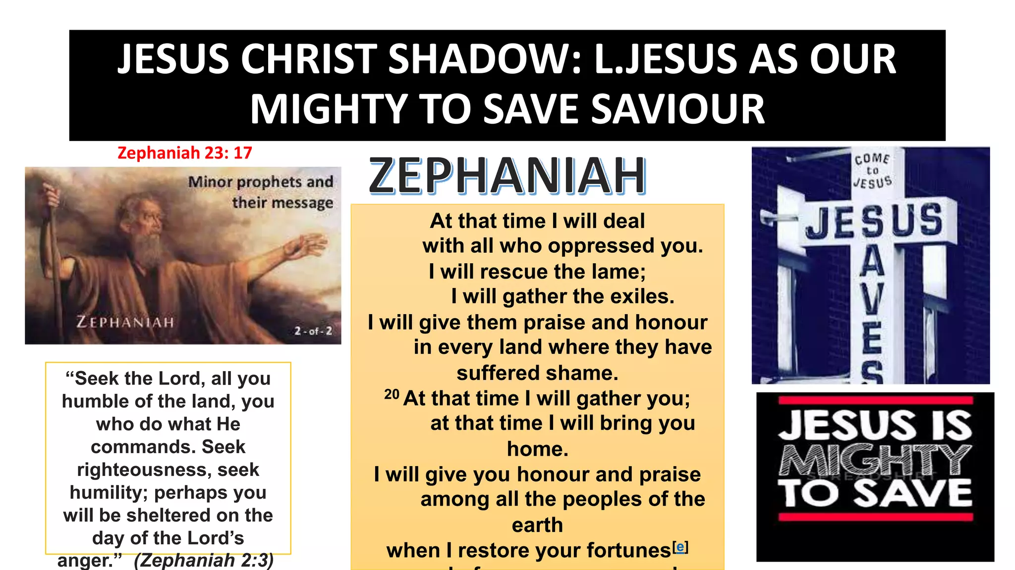 Dec 17 _JESUS FORESHADOWED IN THE BOOKS OF THE BIBLE | PPT