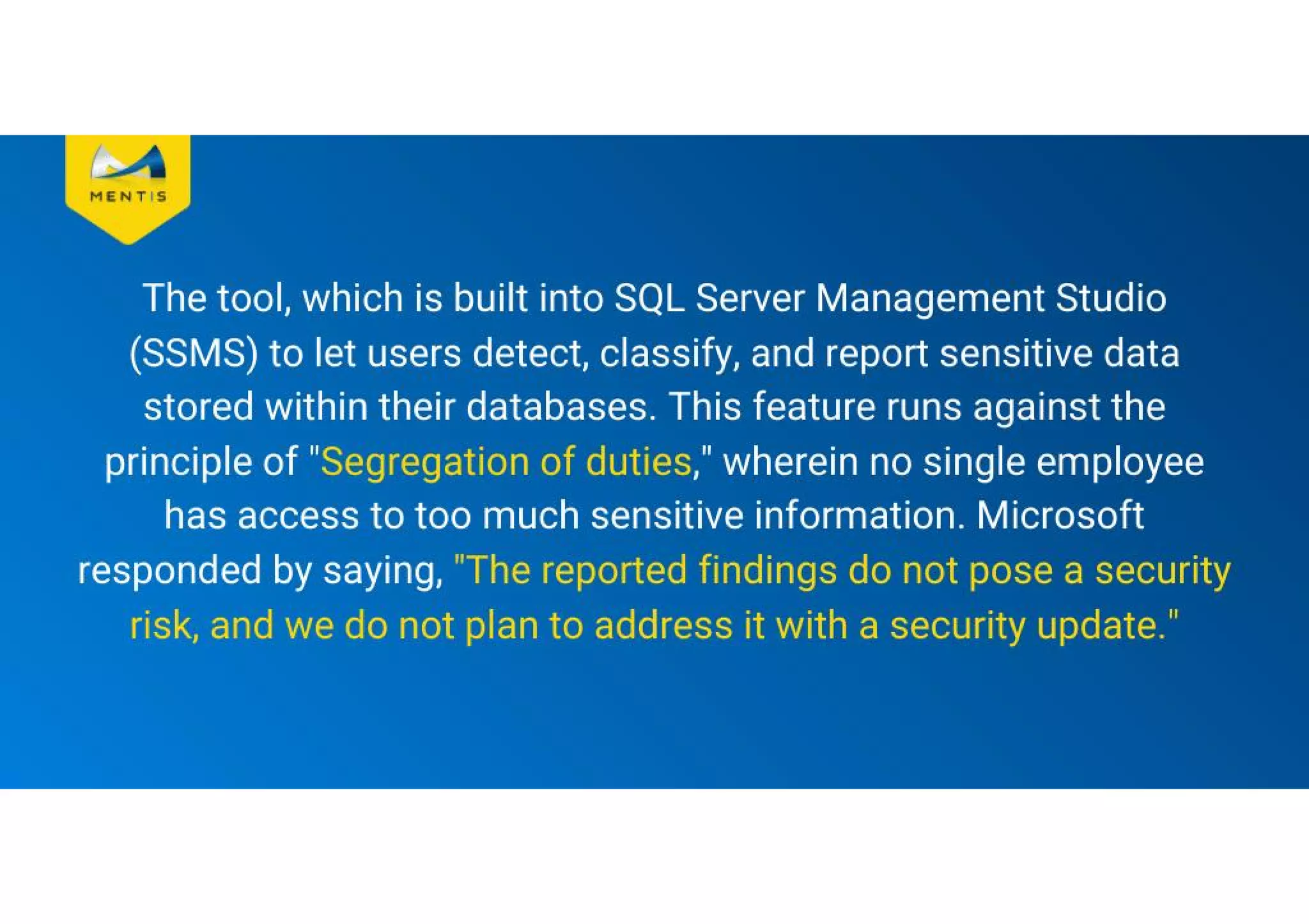 SQL Data Discovery & Classification | PDF