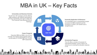 Why Study MBA in UK | PPT
