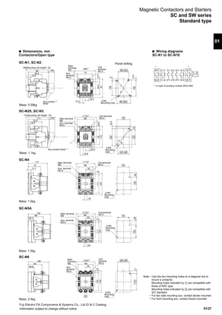 01 - Contactor - Fuji Electric | PDF