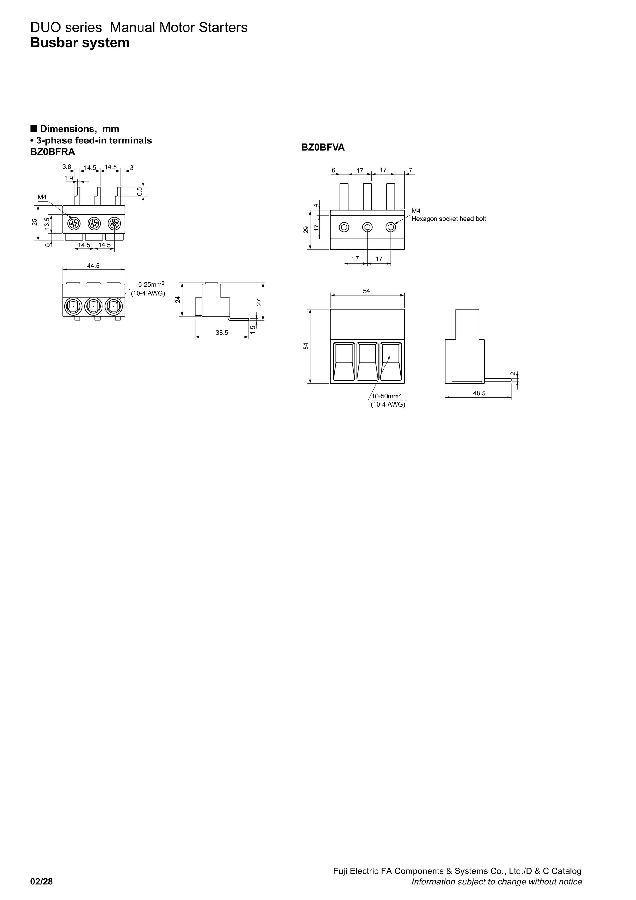 02- Manual Motor Starter - Fuji Electric | PDF