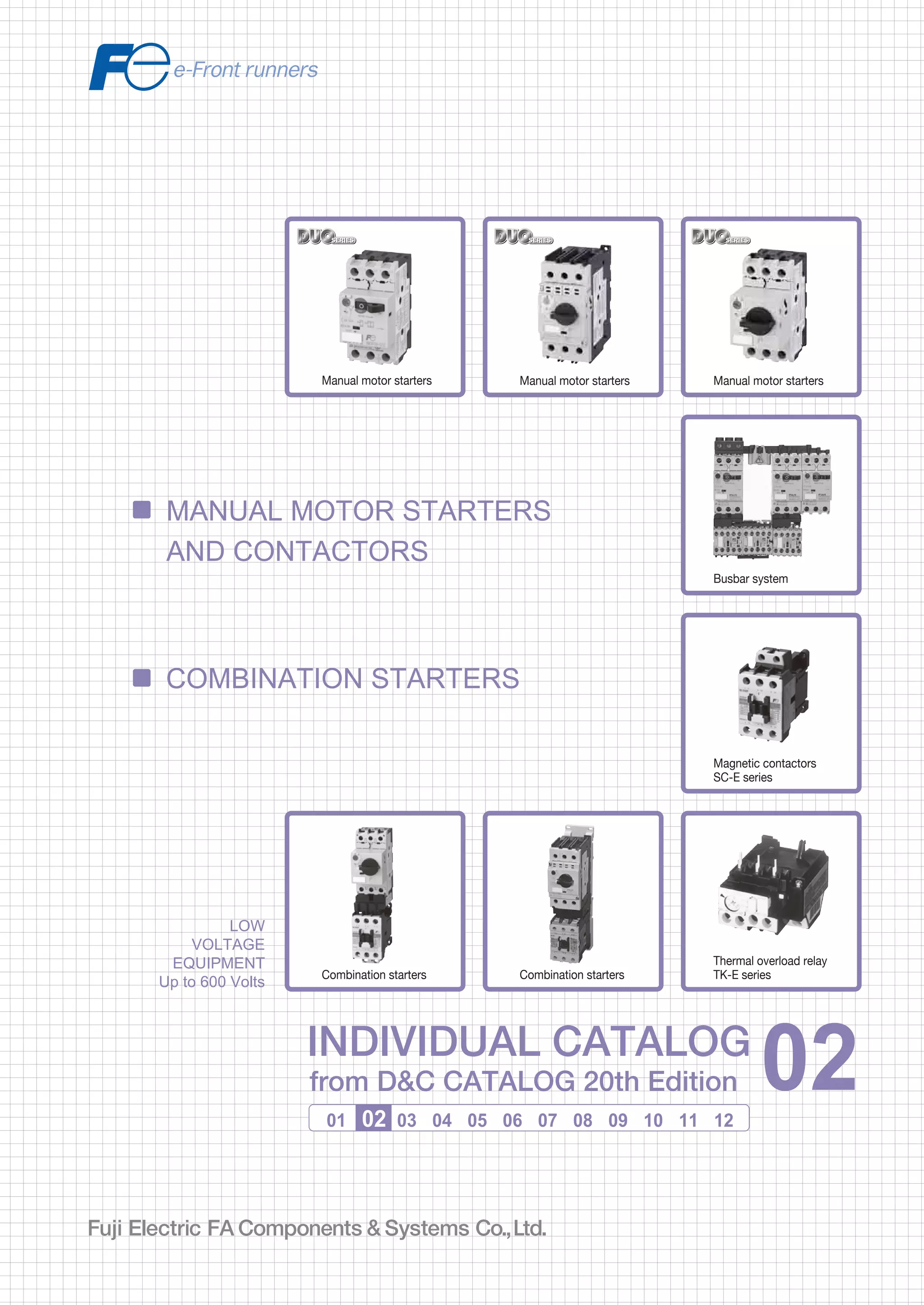 02- Manual Motor Starter - Fuji Electric | PDF