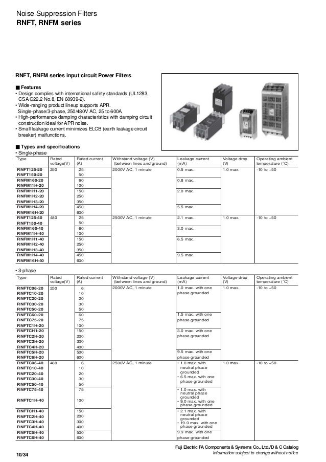 10 - Ac Power Regulators & Control Power Transformers - Fuji Electric