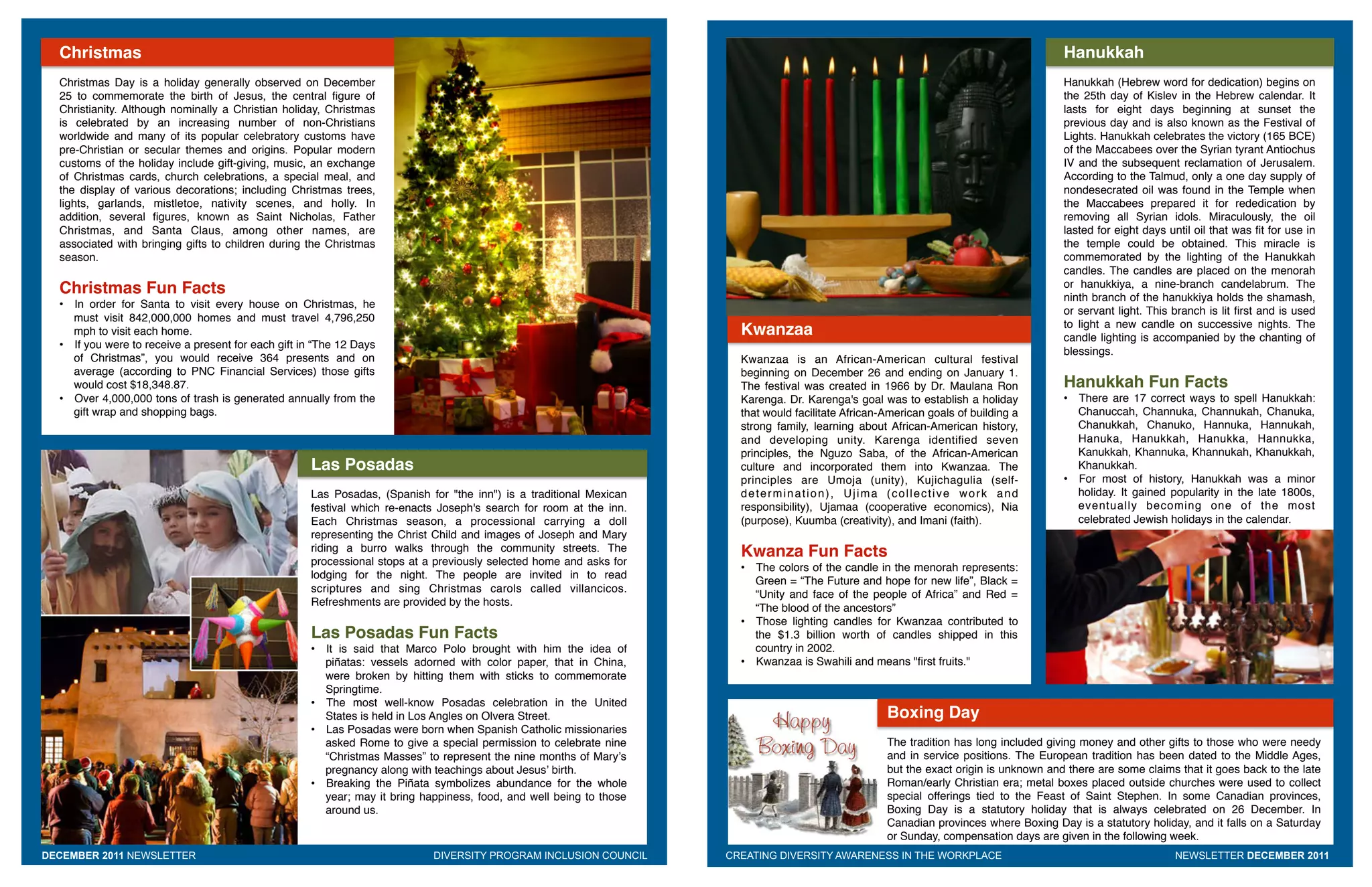 Cultural Holiday Celebration Month | PDF