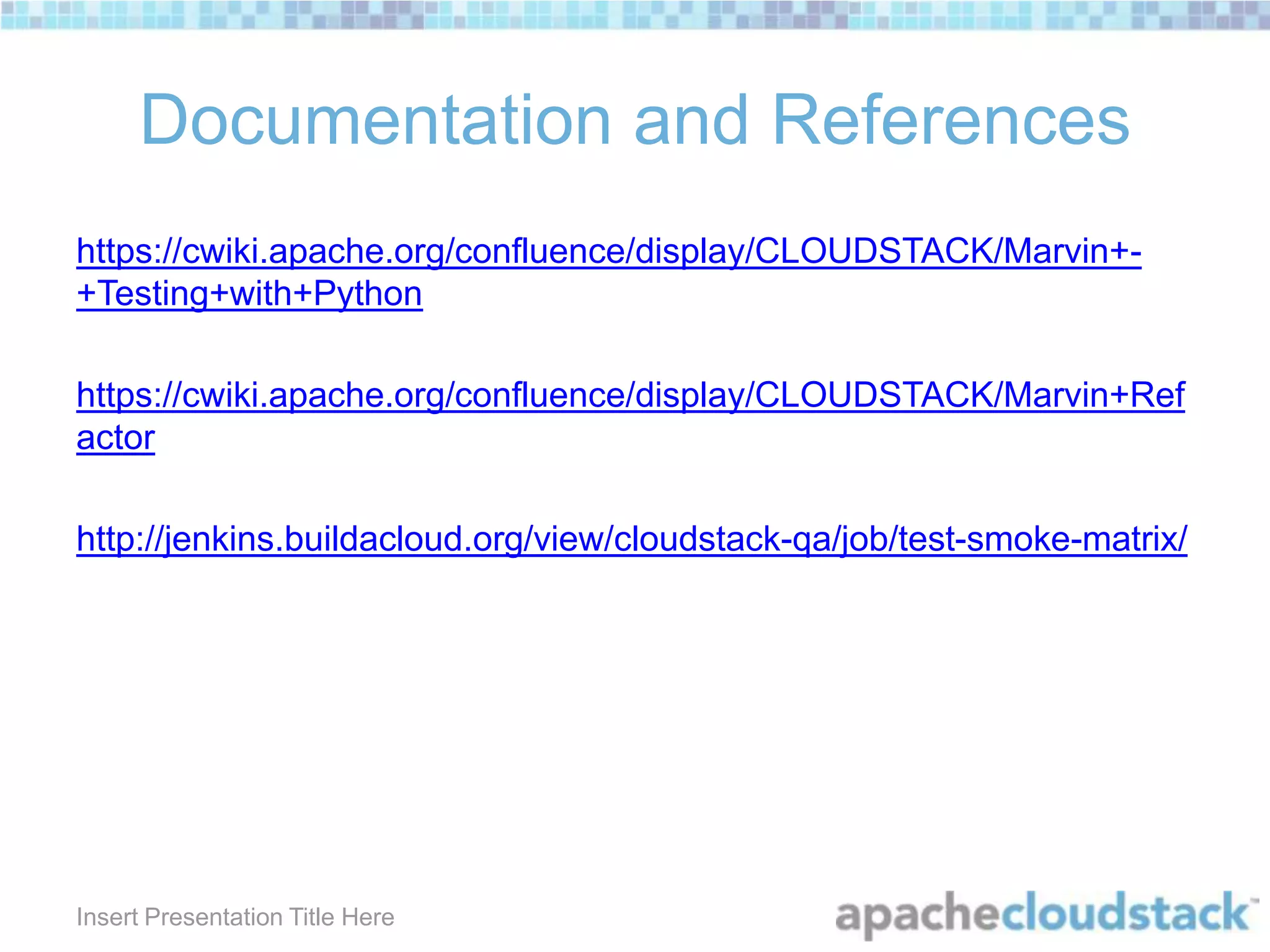 Automation Using Marvin Framework by Sowmya Krishnan | PPTX