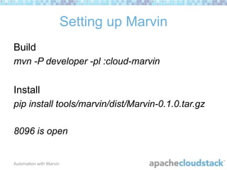 Automation Using Marvin Framework by Sowmya Krishnan | PPTX