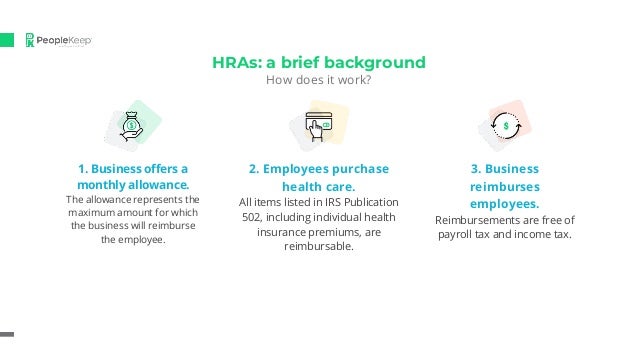 How the HRA works for employers