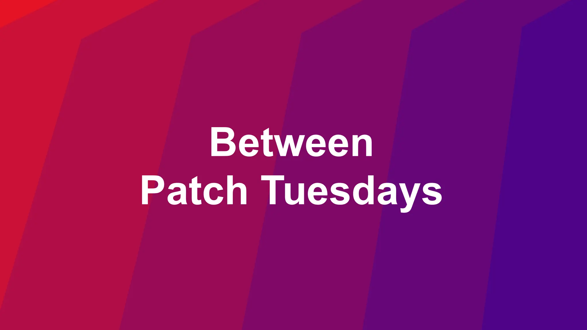 December Patch Tuesday | PPT
