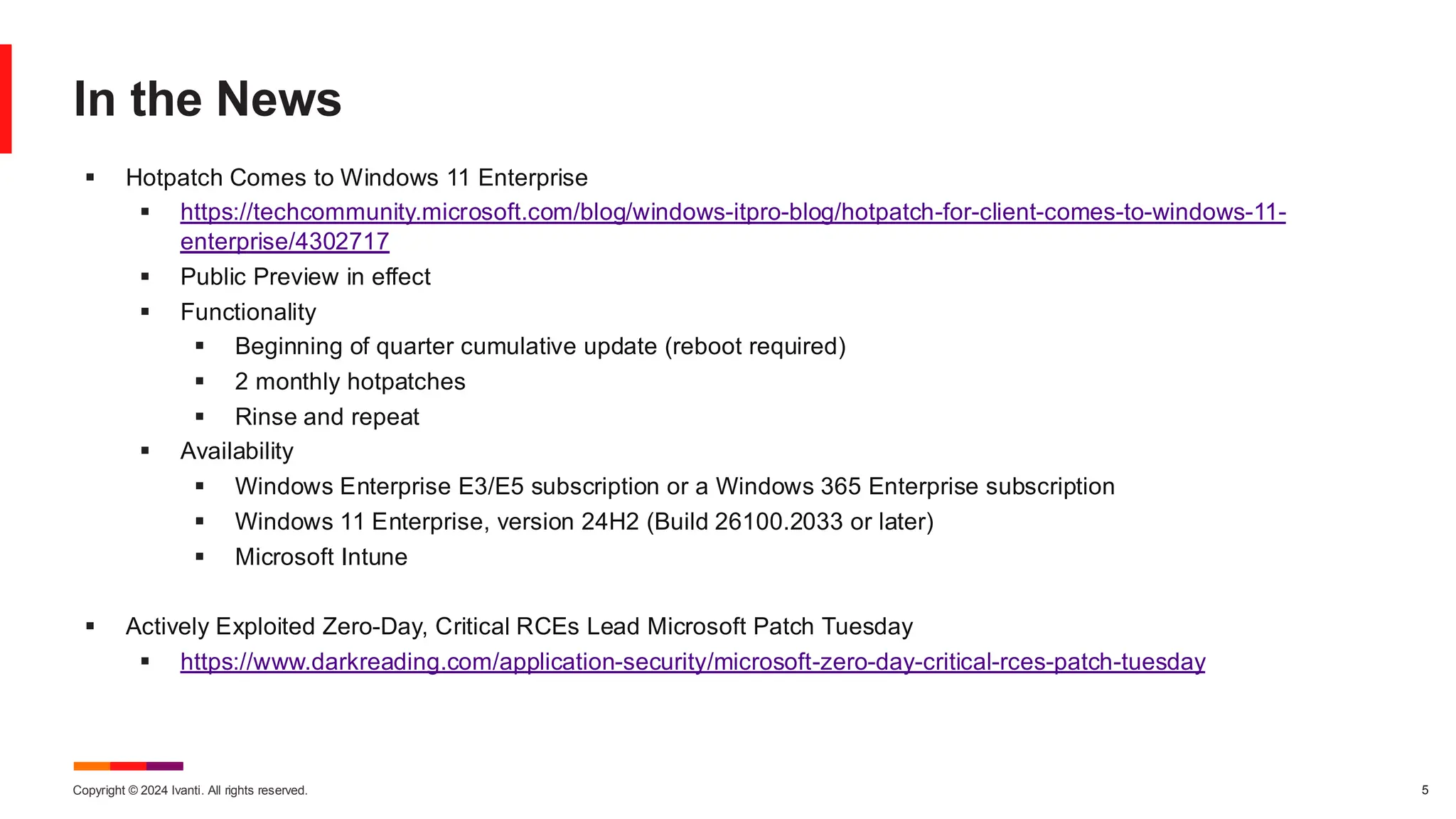 December Patch Tuesday | PPT