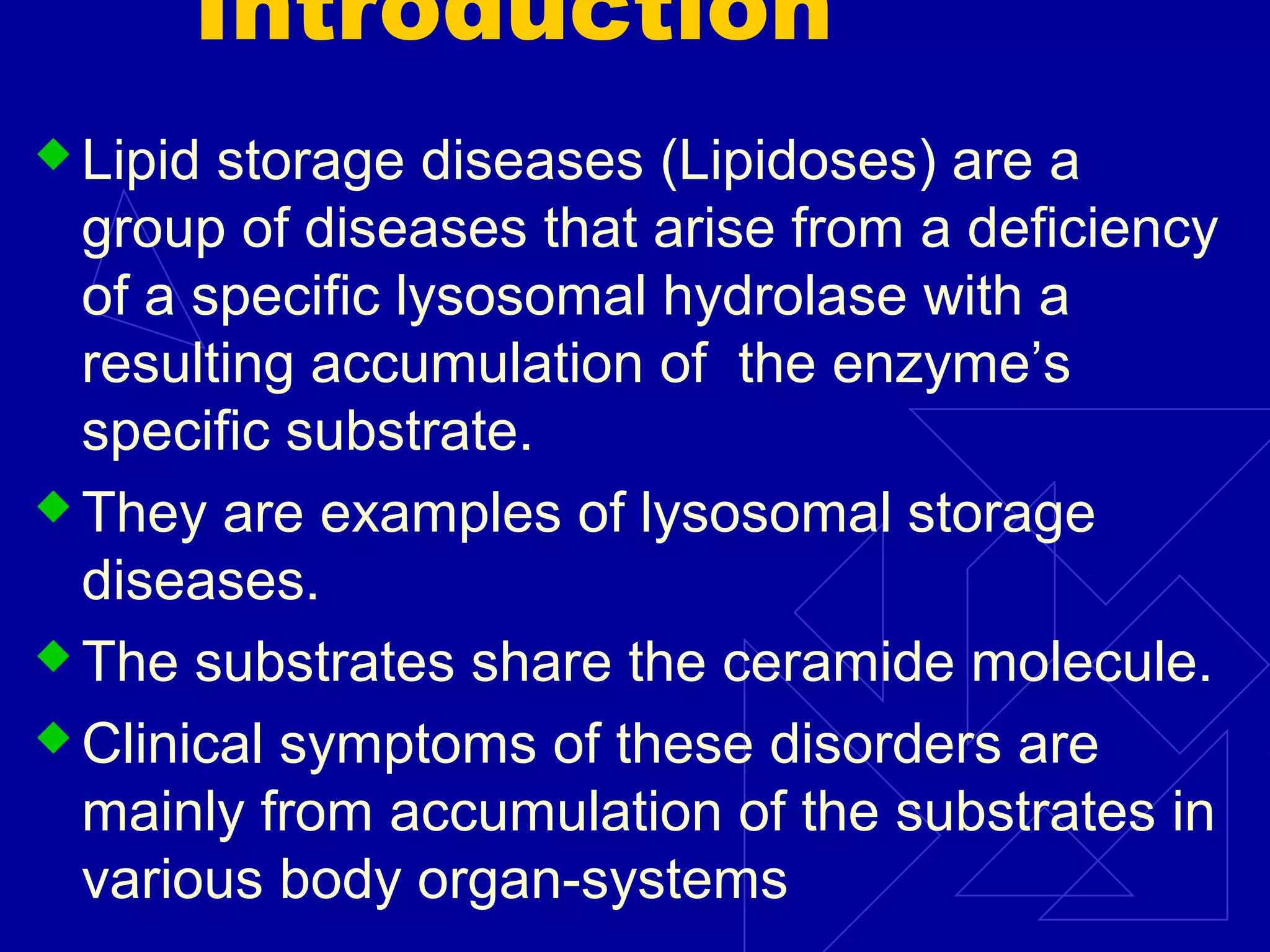 LIPID STORAGE DISEASES MUHAMMAD MUSTANSAR FJMC LAHORE | PPT | Brain and ...