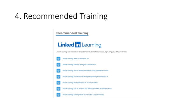 Navigating the AI Educational Landscape: Insights into SETU's Generative AI Staff Hub | PPTX