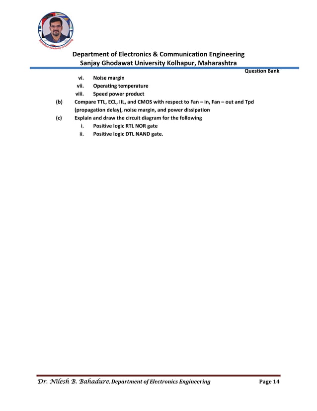 Digital Electronics University Question Bank | PDF | Programming Languages | Computing