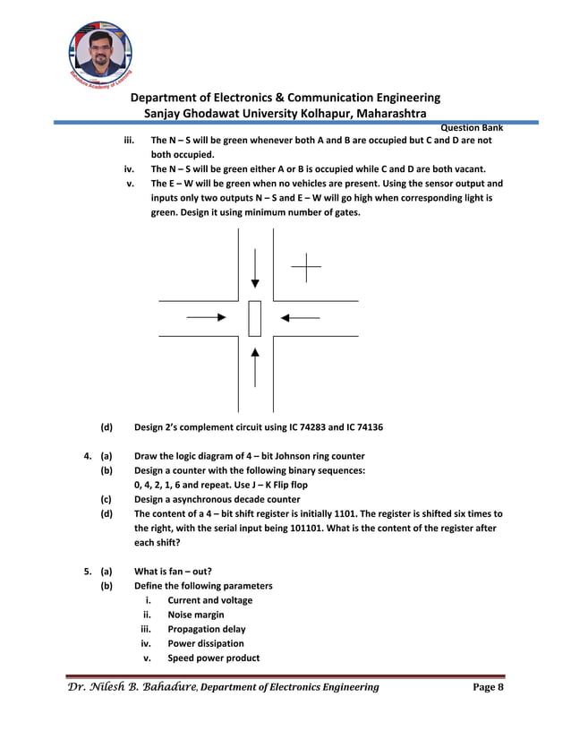 Digital Electronics University Question Bank | PDF | Programming ...