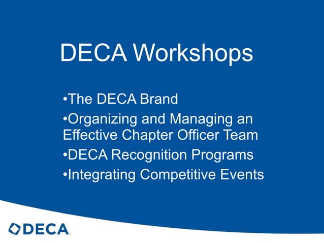 DECA Brand | PPT