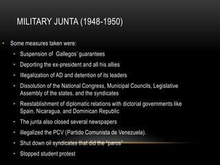Decade of dictatorship | PPT