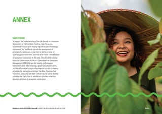 DECADE ON RESTORATION DECADE UNO ONU ODS | PDF