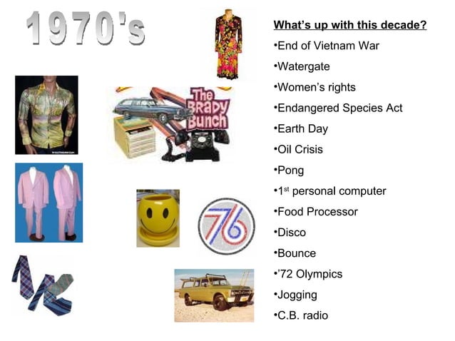 Decade overview ppt | PPT