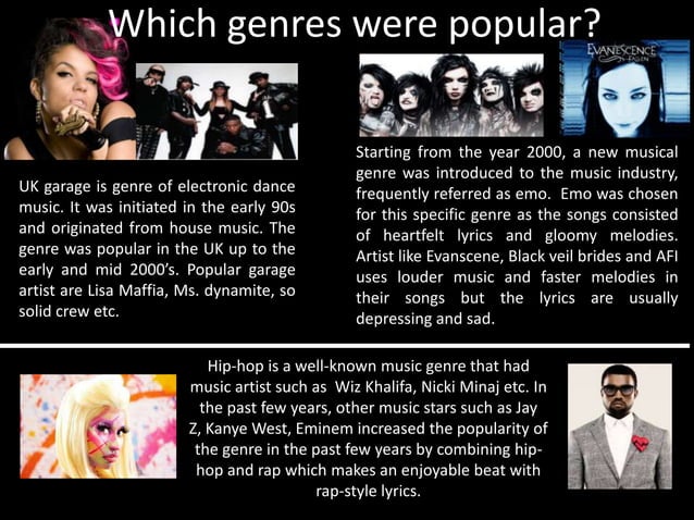 Musical Decades Presentation | PPT