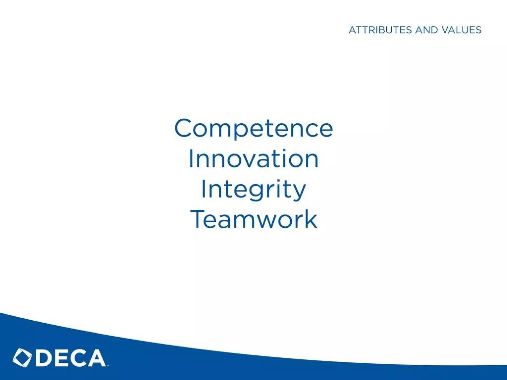 DECA Diamond and Goals Presentation | PPT