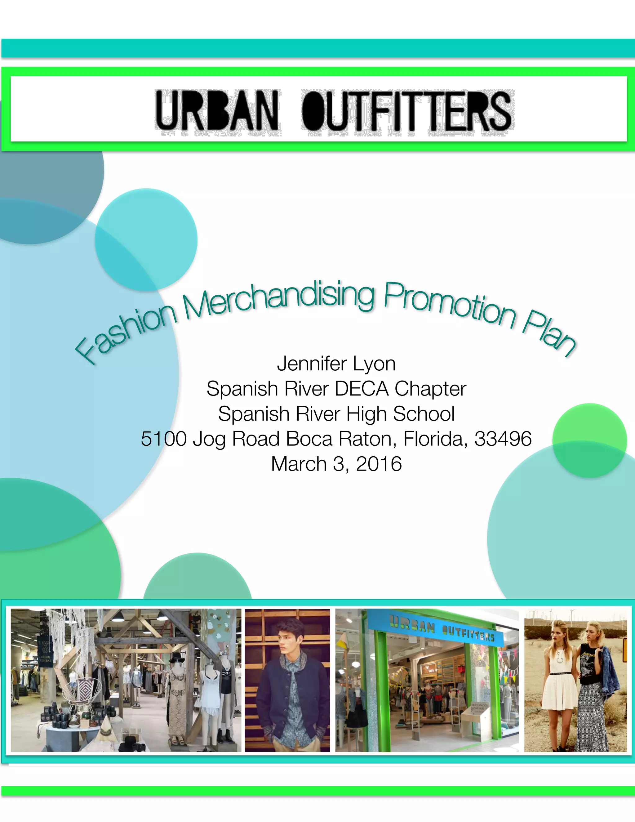 Fashion Merchandising Promotion Plan | PDF